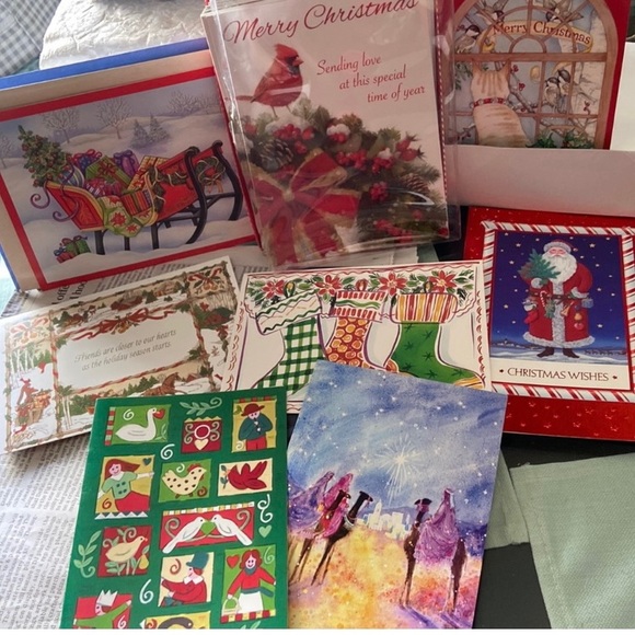 Holiday | Box Bundle Of Christmas Cards And Envelopes | Poshmark